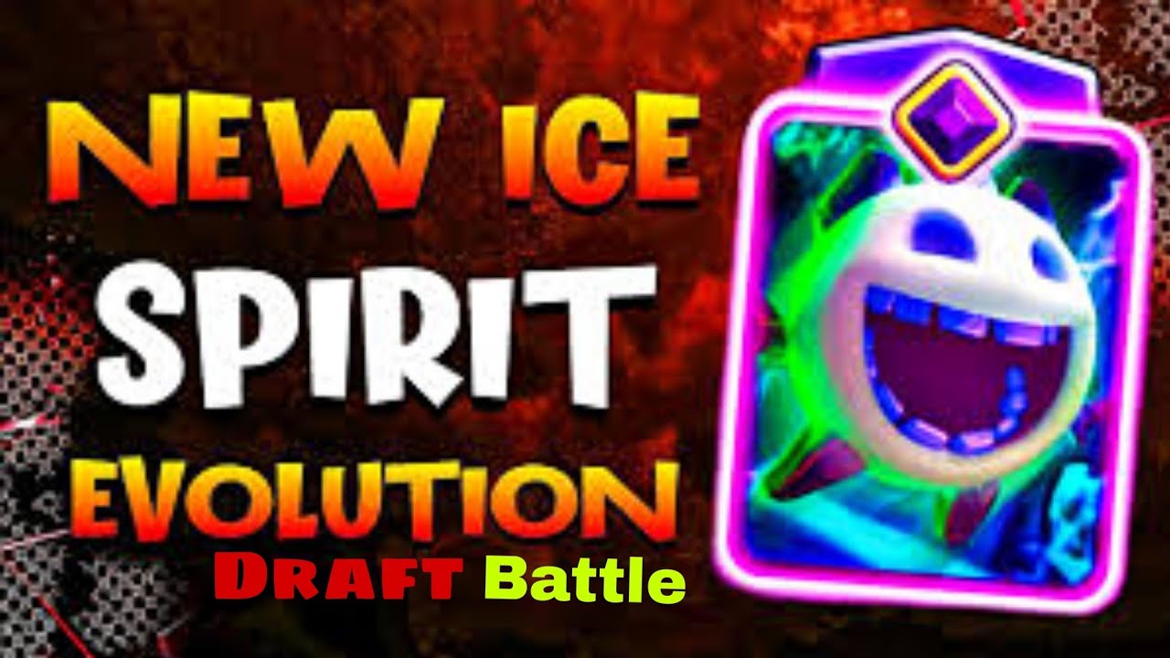 Ice Spirit Evolution Draft Battle 1vs1 | Clash Royale | ALONE ABIR ...