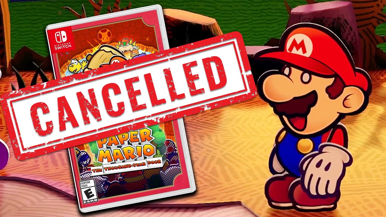 Nintendo CANCELLING Physical Pre-Orders of Paper Mario TTYD - YouTube