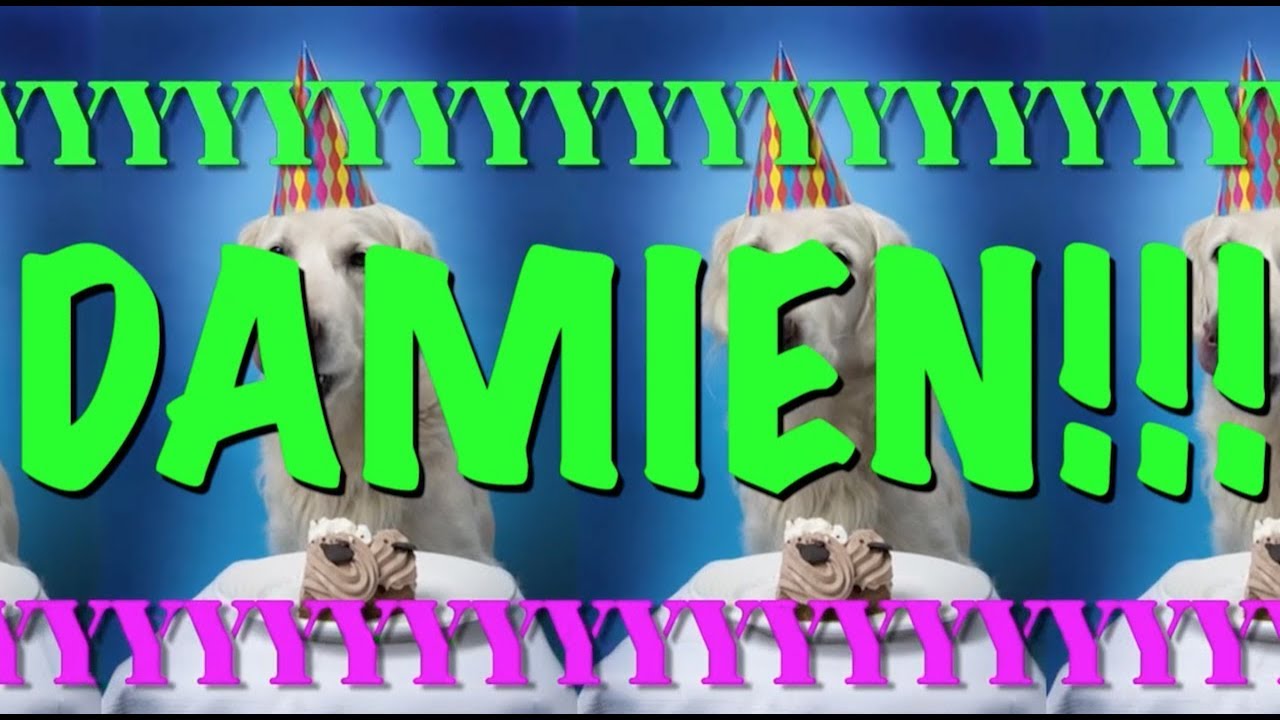 HAPPY BIRTHDAY DAMIEN! - EPIC Happy Birthday Song - YouTube