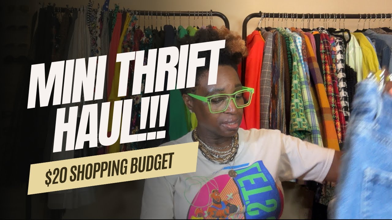 What $20 Got Me at the Thrift Store | Mini Thrift Haul - YouTube