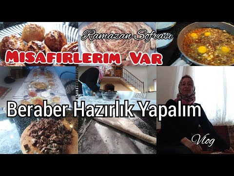 8 Kişilik İftar Sofrası \\8 çeşit\\ Birlikte #İftarmenüsü hazırlığı Yapalım#misafirhazırlığı