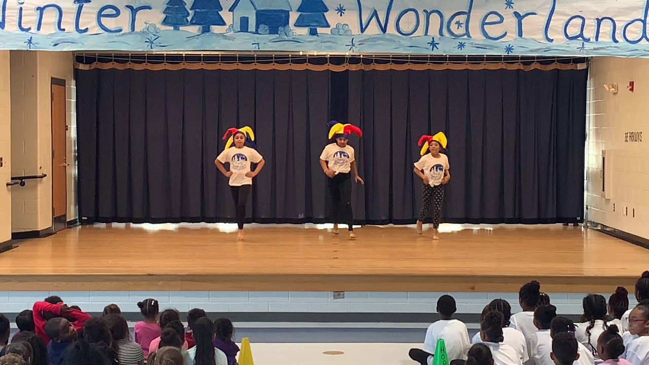 Winter Wonderland Dance Day Show - YouTube