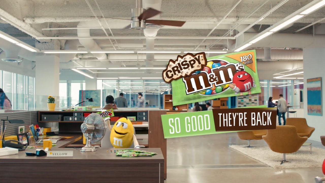 crispy m&m's are back - YouTube