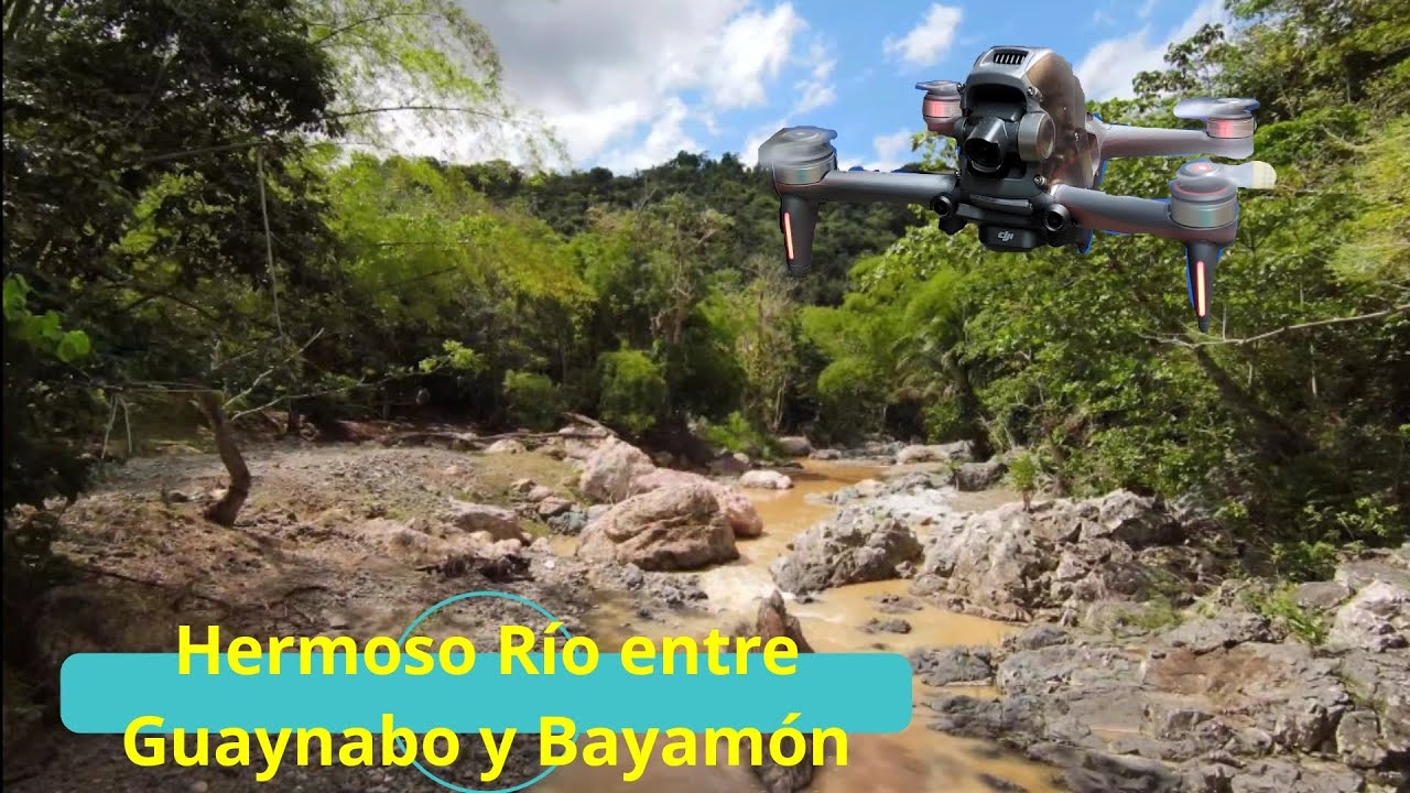Vuelo por Hermoso Río entre Bayamón y Guaynabo. Drone Exploref PR - YouTube
