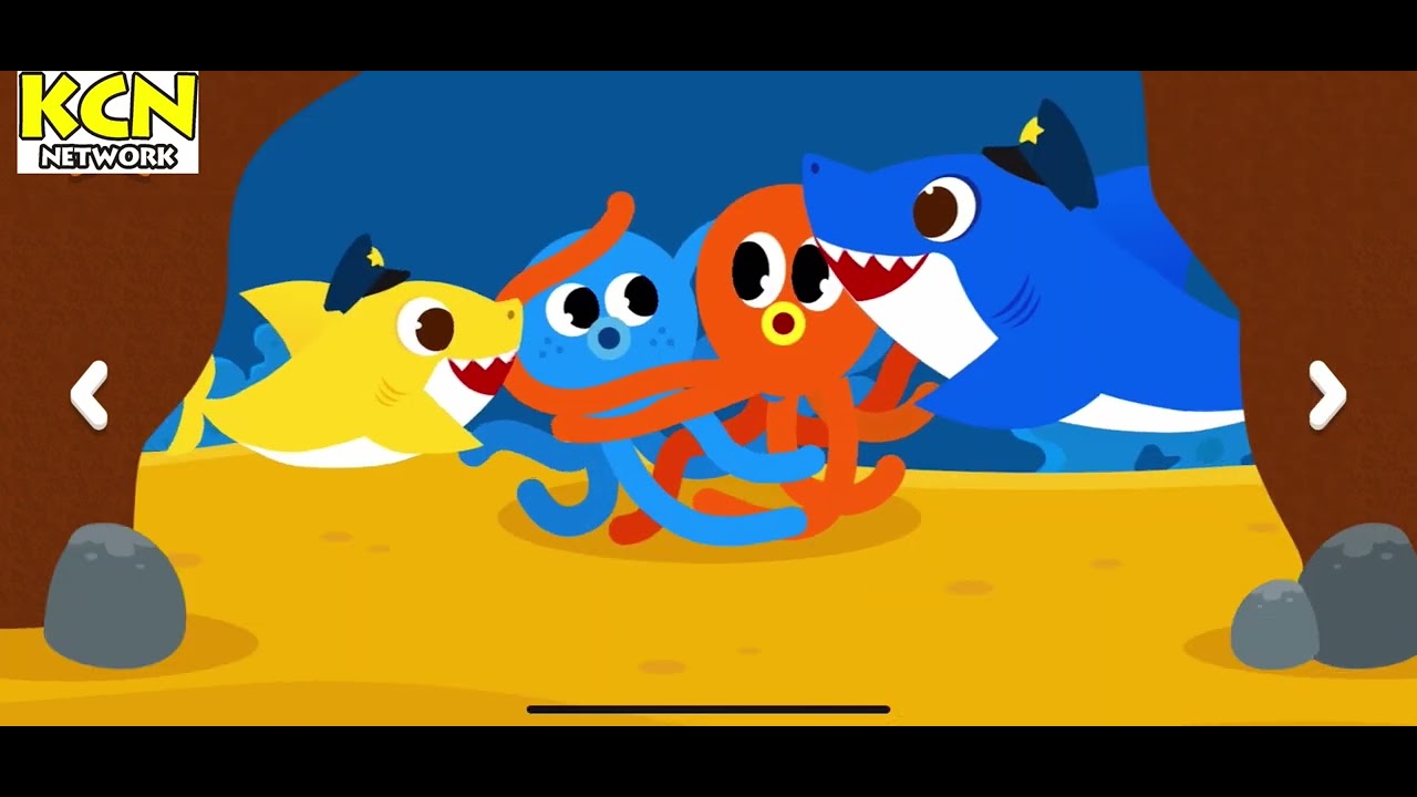 Baby shark and police shark going on a patroling in apcean - YouTube