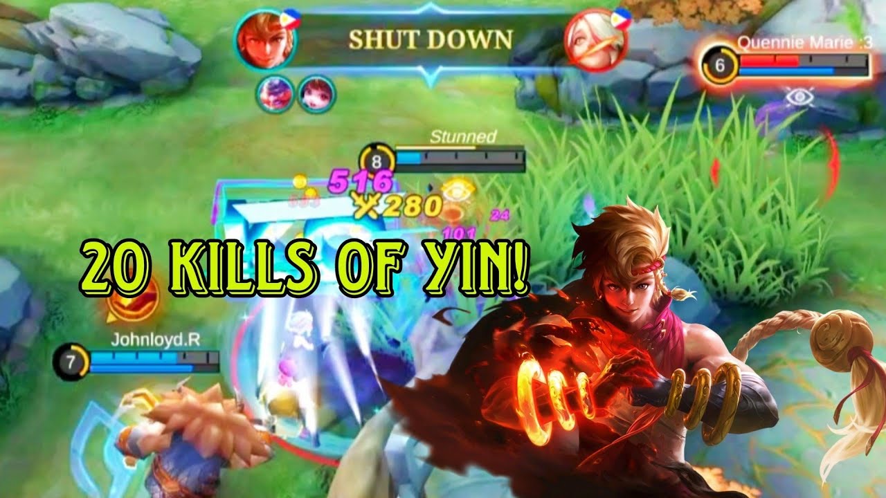 Insane build of Yin with 20 kills! #yin - YouTube