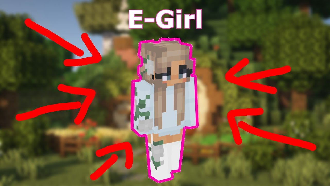 E-Girl Joins Our Minecraft Server! - YouTube