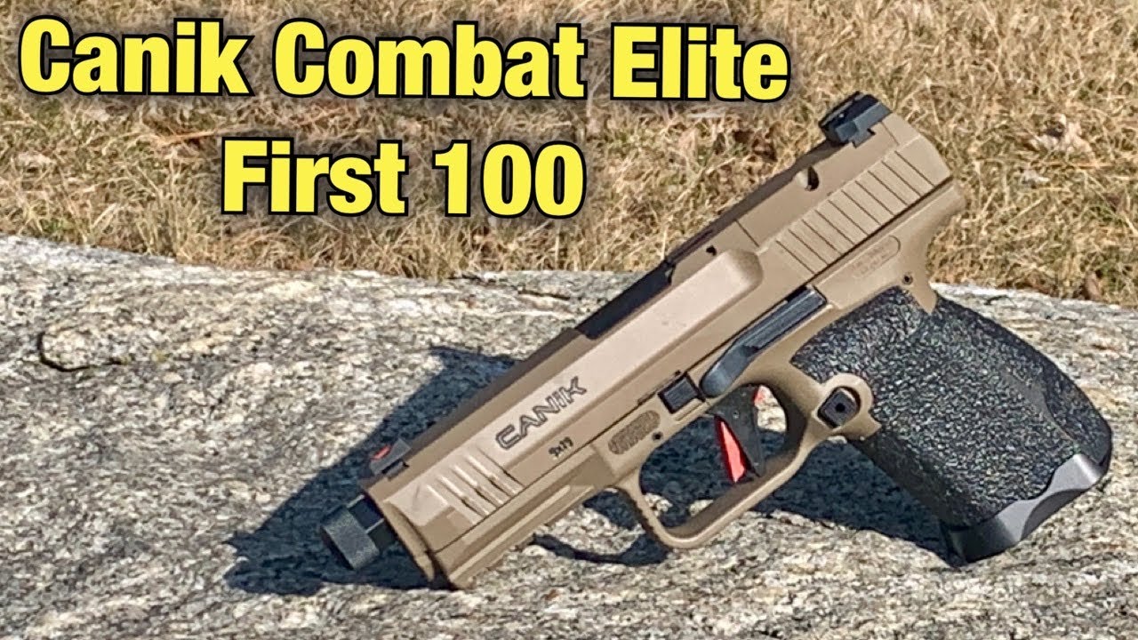 Canik Elite Combat 9mm - First 100 Rounds - YouTube