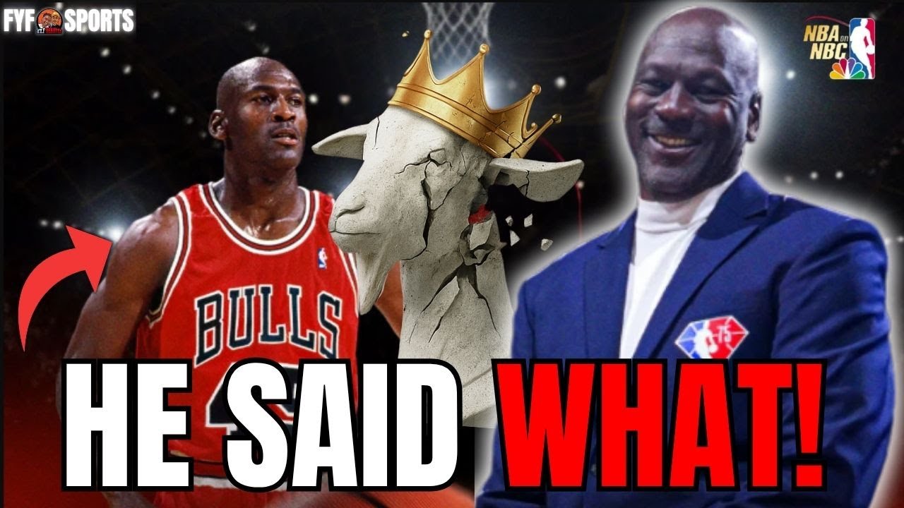 Michael Jordan Breaks Silence on GOAT Obsession #NBA - YouTube