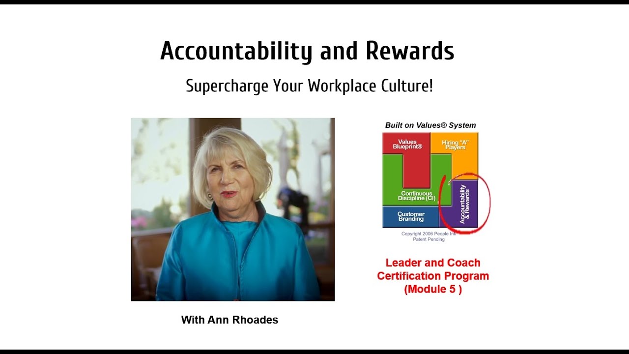 Establish a System of Accountability & Rewards for your Workplace ...