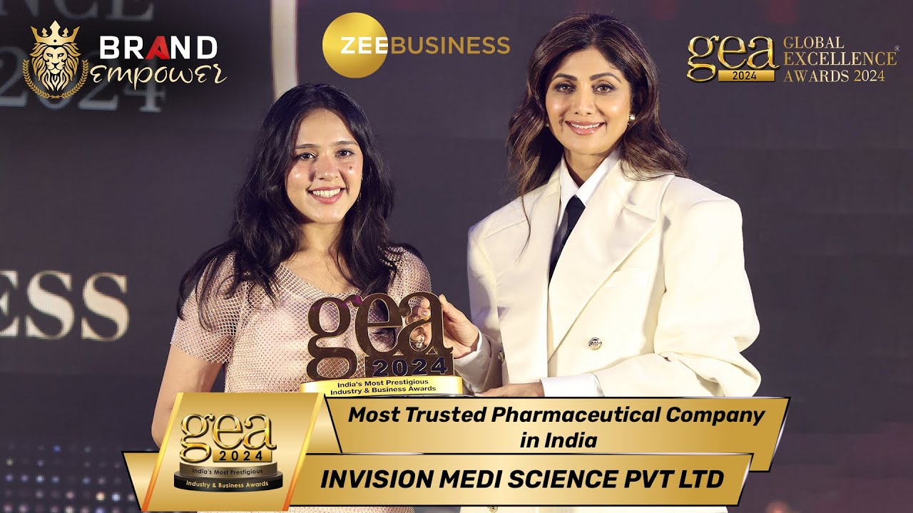 Invision Medi Science Pvt Ltd wins Most Trusted Pharmaceutical Company ...