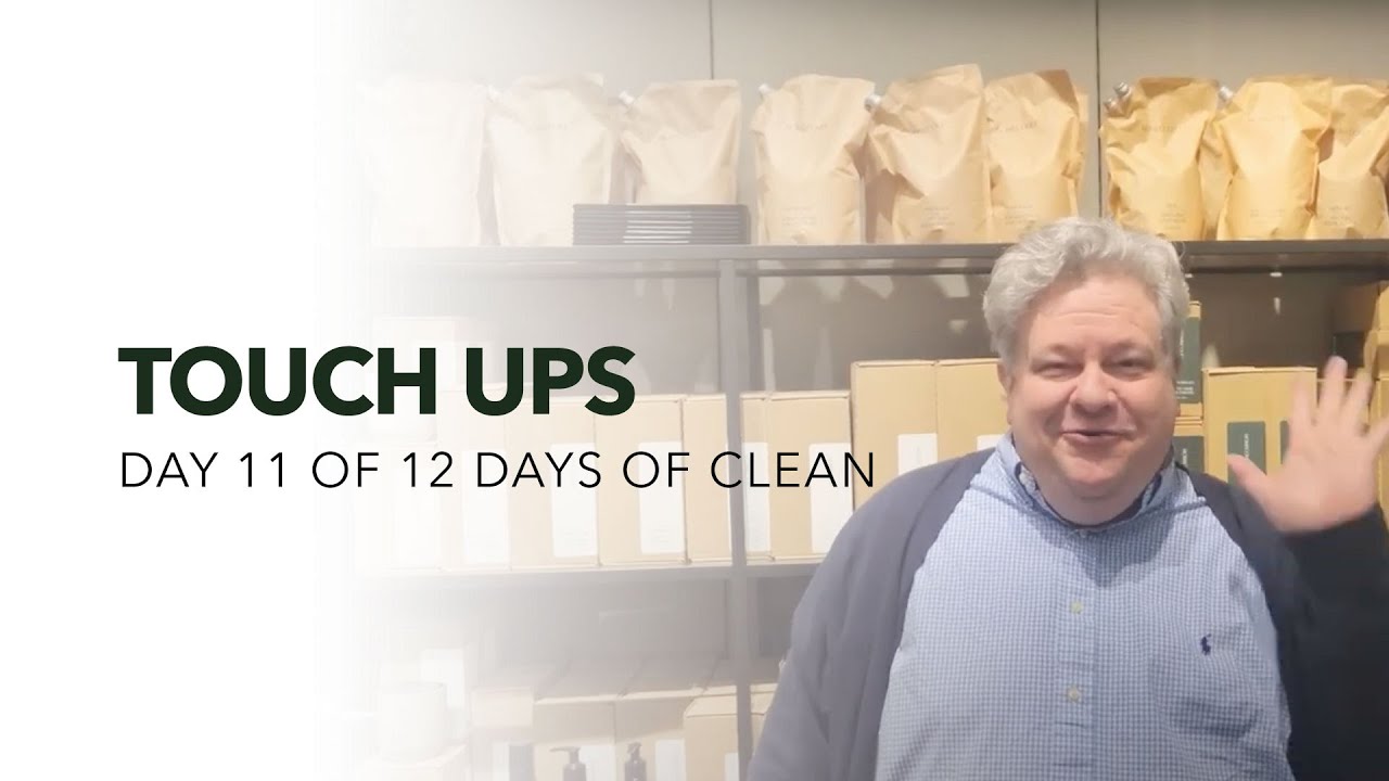 Touch Ups: Day 11 of 12 Days of Clean - YouTube