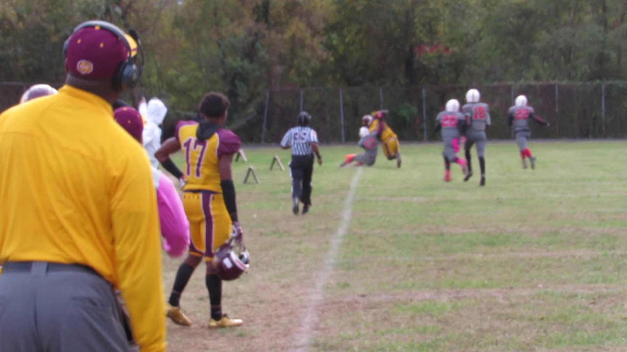 Crews-Harris run Dunbar/Edmondson football 10/25/19 - YouTube