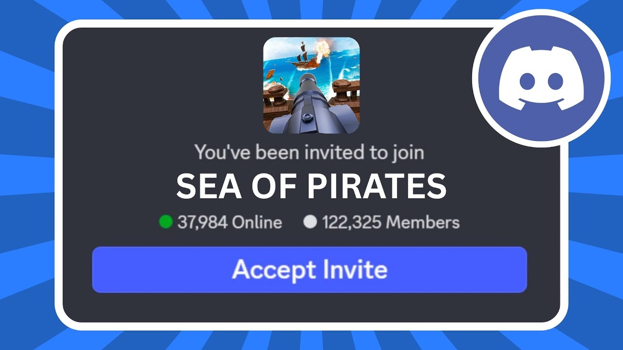 How to Join SEA OF PIRATES Discord Server - YouTube