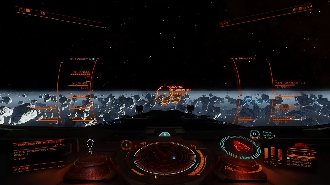 Resource Extraction Site Policing Work, Anaconda, Elite Dangerous - YouTube