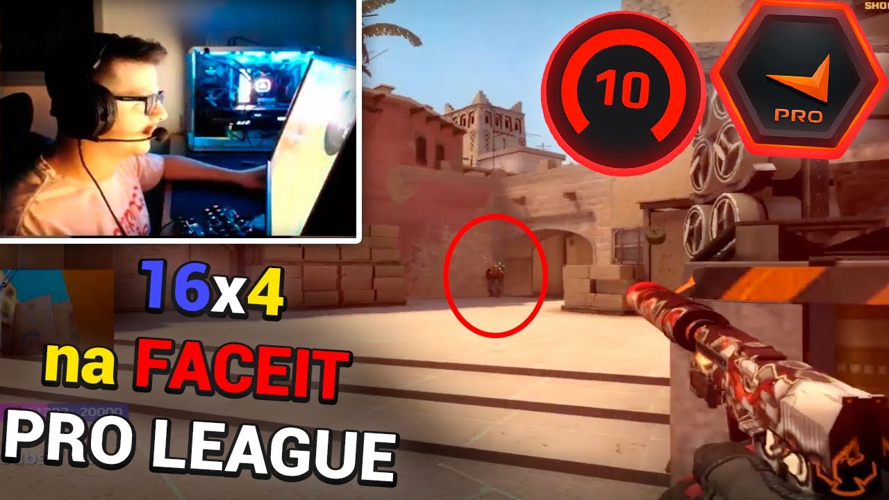 ESSA PARTIDA foi muito FÁCIL ! - Faceit PRO LEAGUE - YouTube