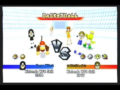 Mario Sports Mix Online: Basketball Game 56 - YouTube