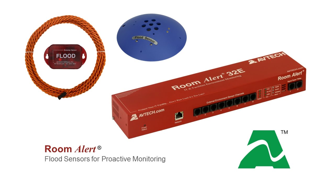 Protect Against Flood Damage With Room Alert - YouTube