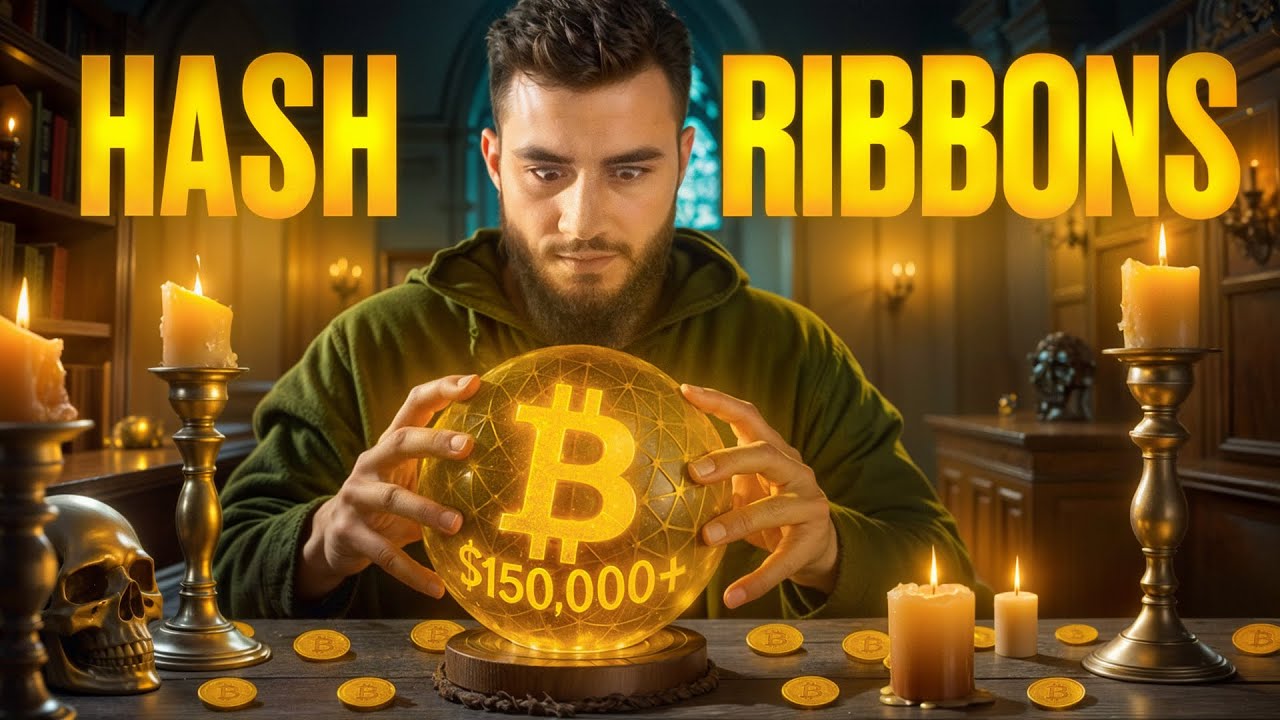Лучший среднесрочный Индикатор на BTC - Hash Ribbons! - YouTube