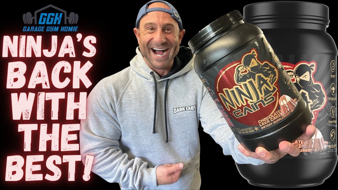 NINJA WENT NUTS WITH THIS! 😱 Ninja Supplements Ninja Gains (Chocolate ...