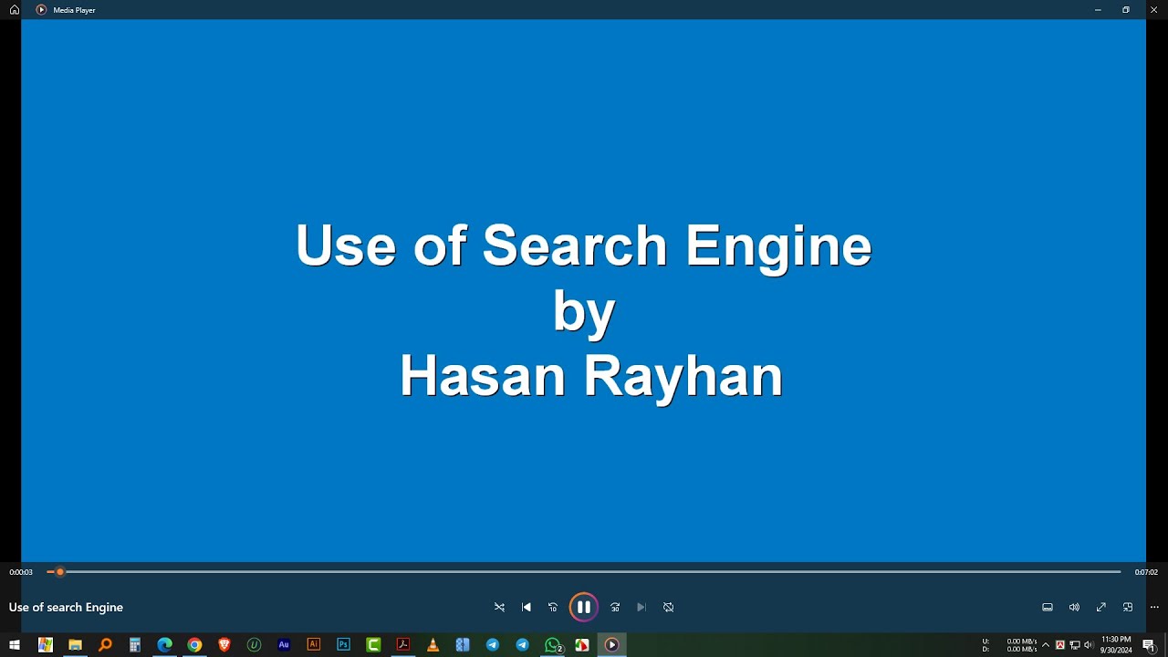Use of search Engine Bengali Tutorial by Hasan Rayhan - YouTube
