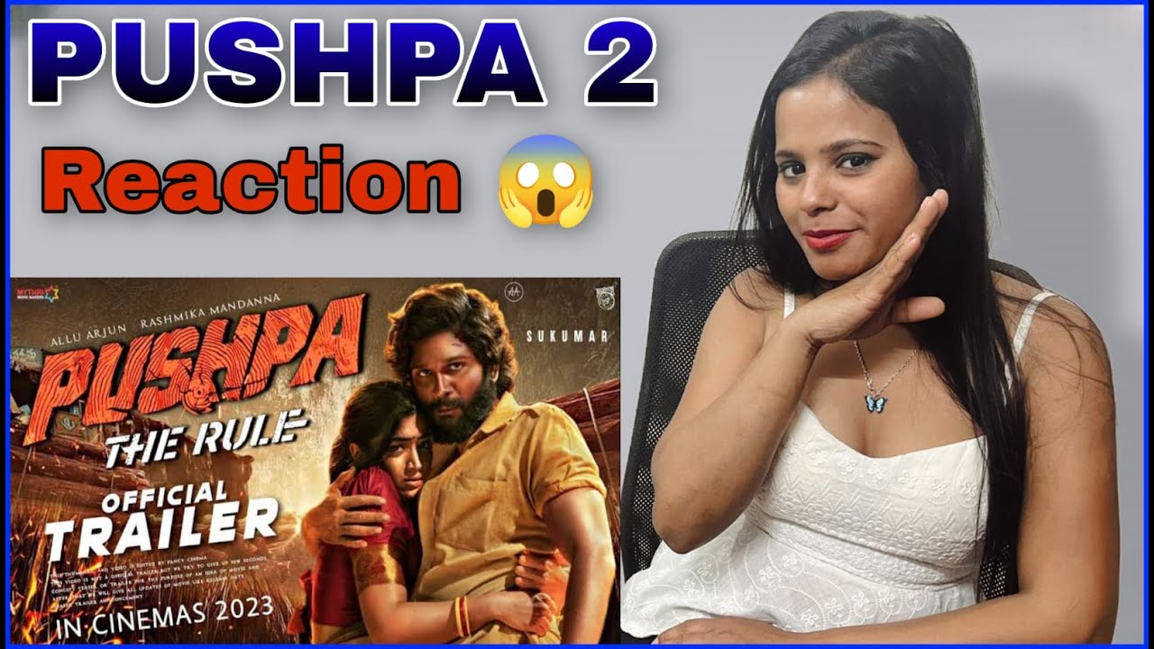 Girl Reaction | Where is Pushpa?| Pushpa 2🔥| Hindi | Allu Arjun ...