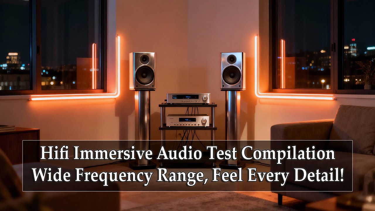 Hifi Immersive Audio Test Compilation in Wide Frequency Range & True ...