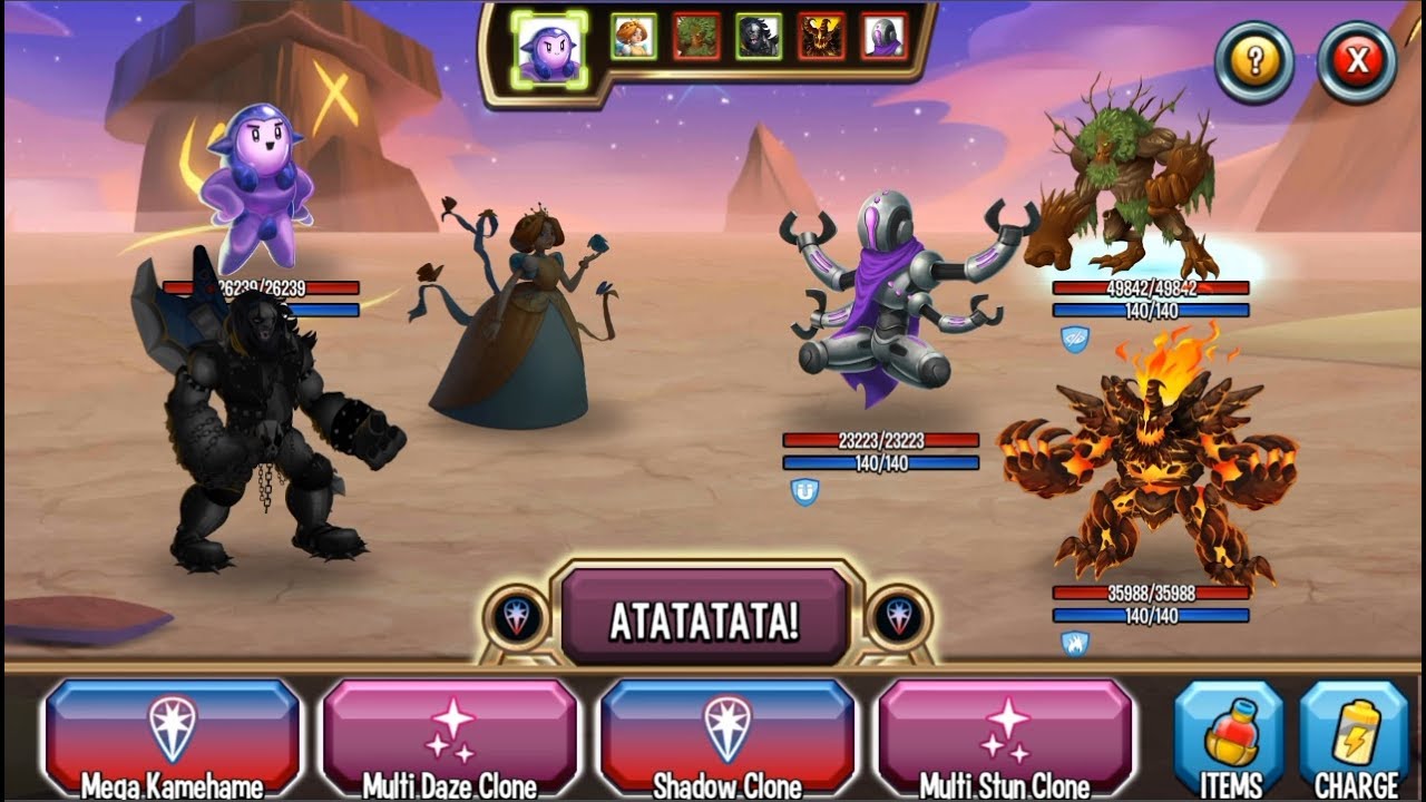 Monster Legends - Uru level 1-130 combat PVP review :D - YouTube