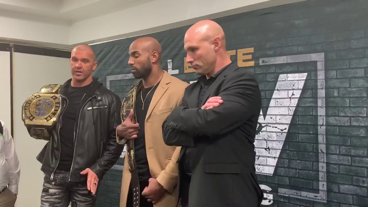 SCU AEW Full Gear Post-Show Media Scrum | Scorpio Sky, Kazarian ...