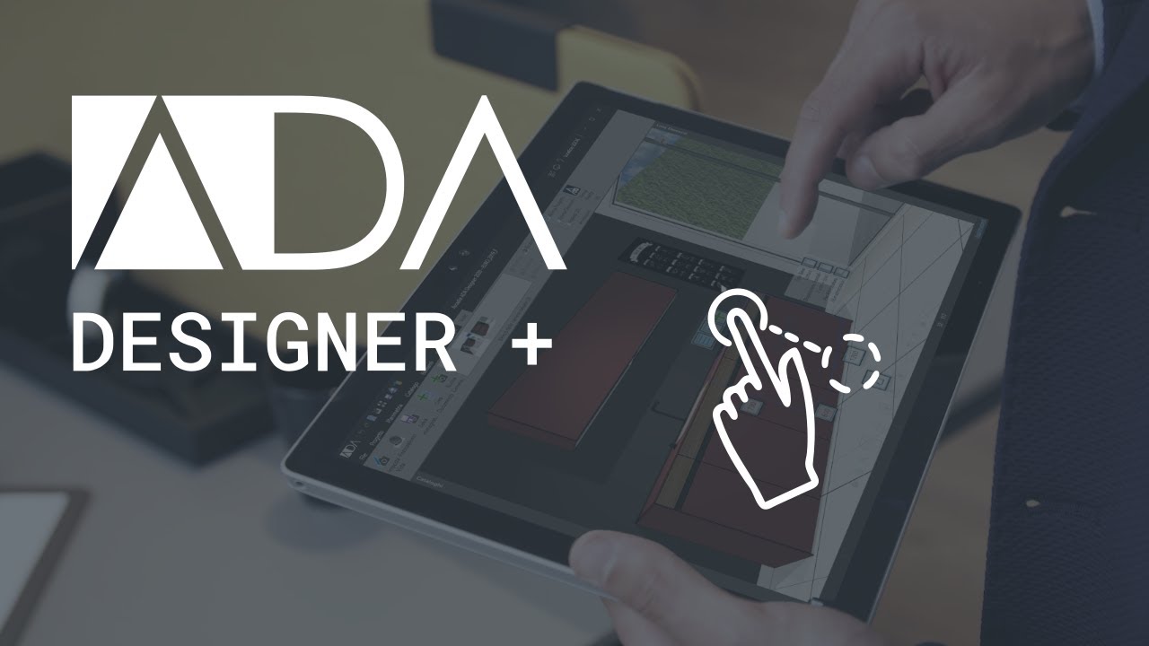 ADA Designer - Utilizzo con il Touch Screen - YouTube