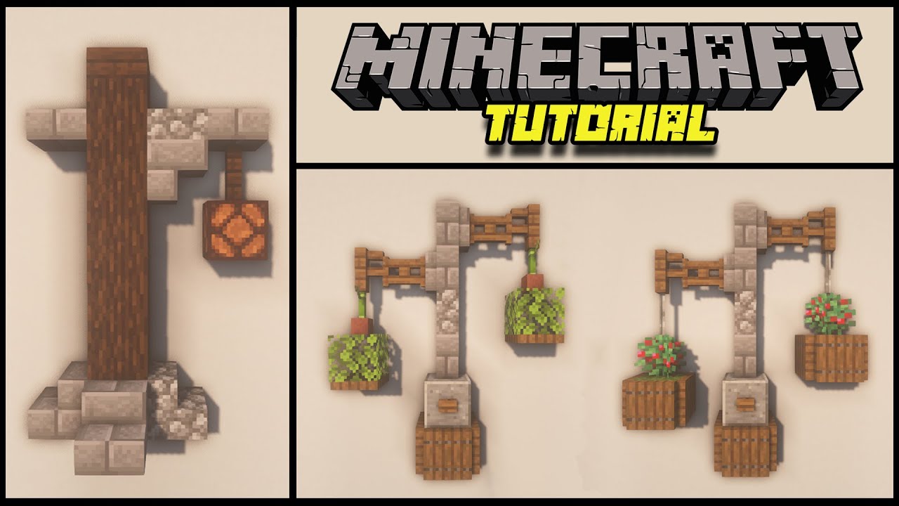 Minecraft: 10 Build Ideas in 1 minute - YouTube