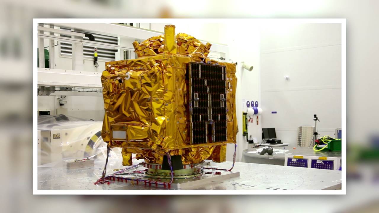 La campagne d'essais du satellite Microscope du CNES - YouTube