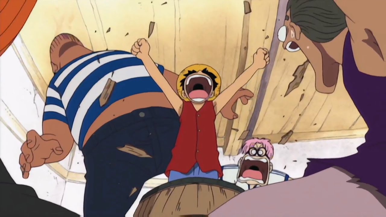 Luffy and Coby First Meeting | One Piece - YouTube