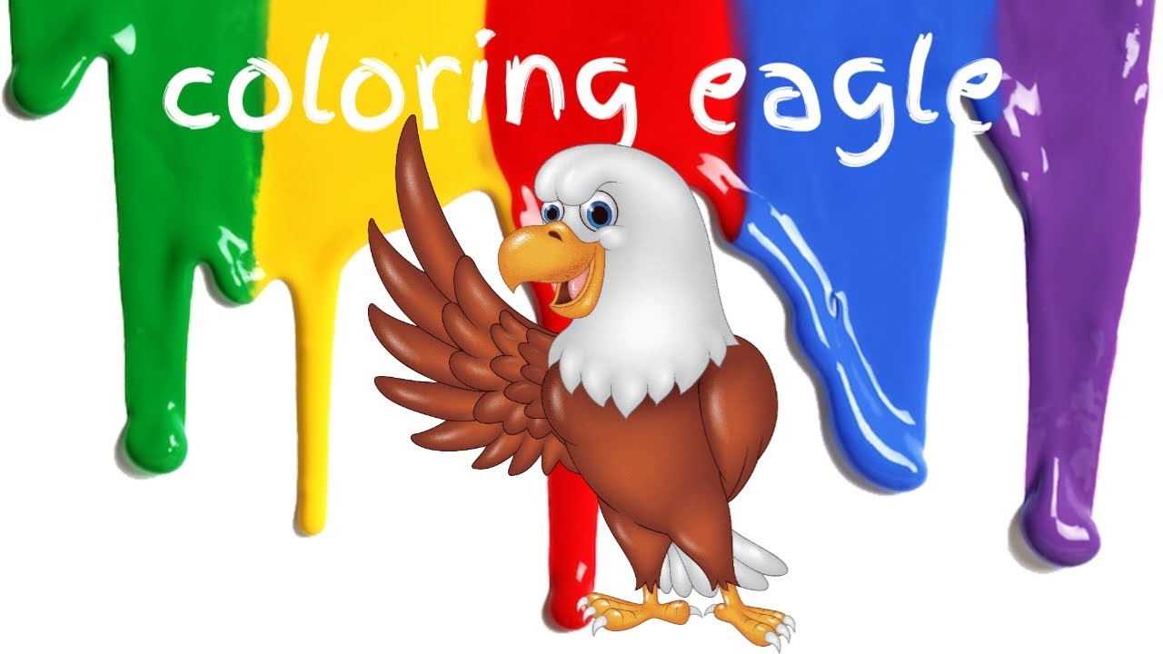 Learn how to draw and color an EAGLE using crayon & oil pastel ...