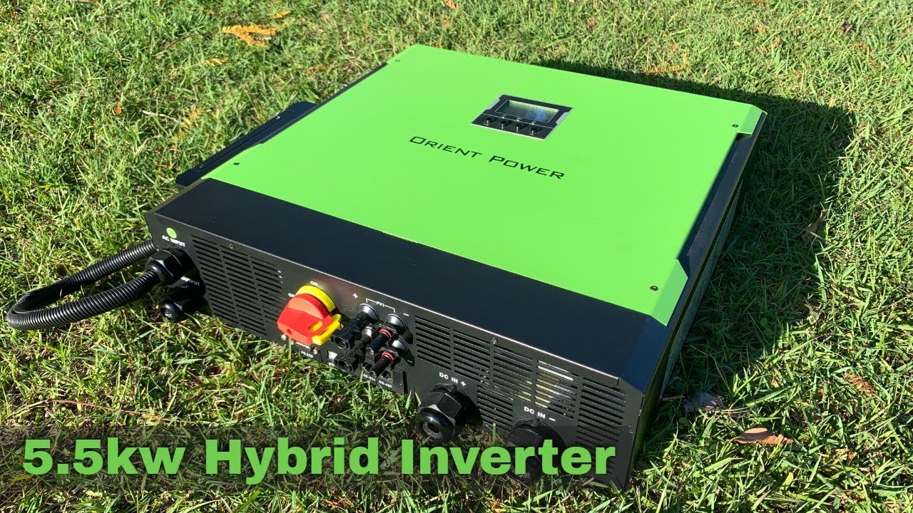Orient Power 5.5kw Hybrid Inverter | First Look | - YouTube