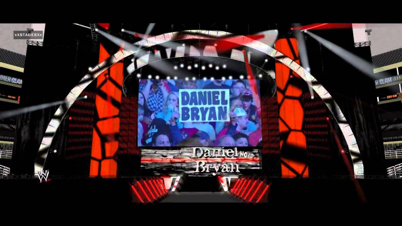 WWE Stage Daniel Bryan Returns - Summerslam 2014 - YouTube