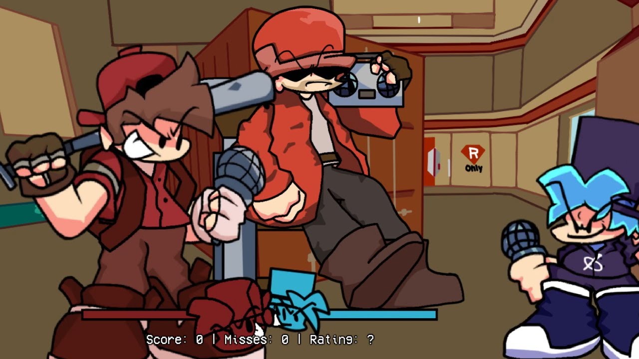 Friday Night Funkin' - Fitten Co (1.5 Update) FNF MODS - YouTube