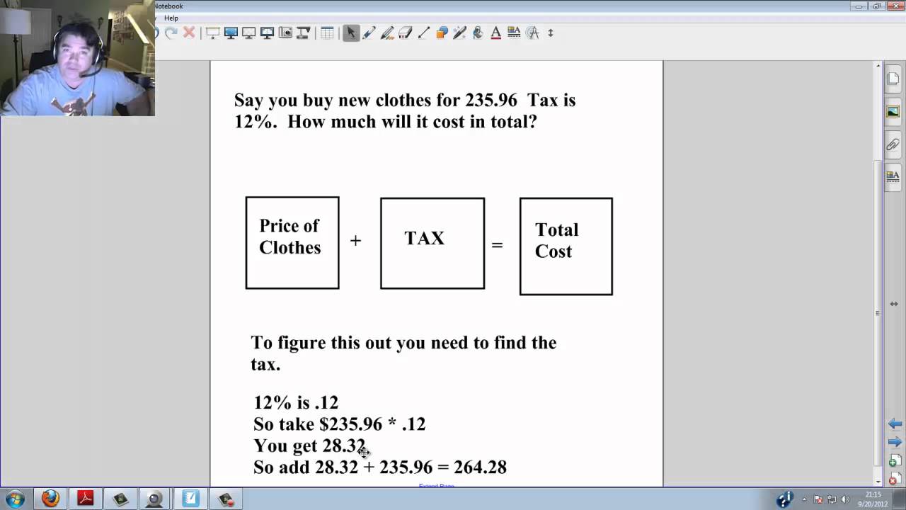 2.10 Percent Increase and Decrease - YouTube