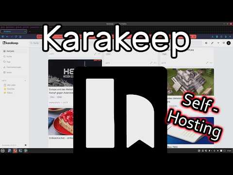 Karakeep – Tolles Lesezeichen Archiv zum selbst hosten