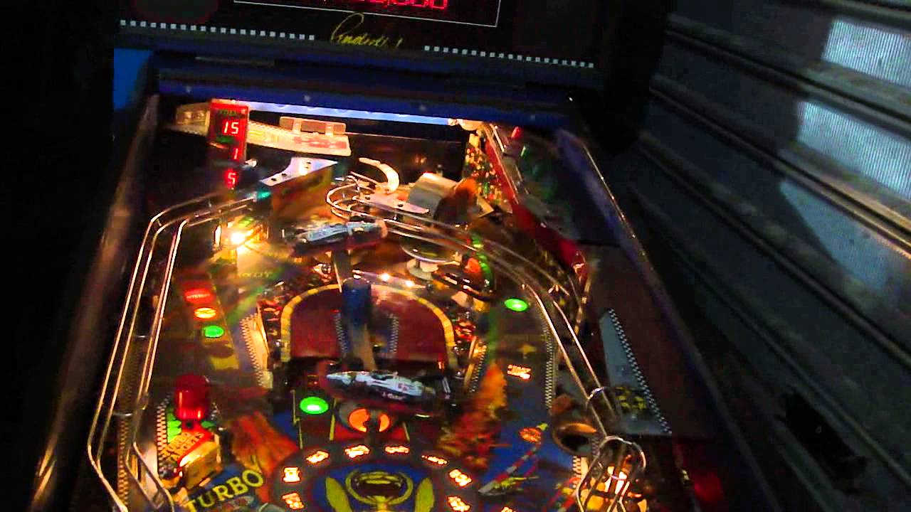 Mario Andretti Pinball - YouTube