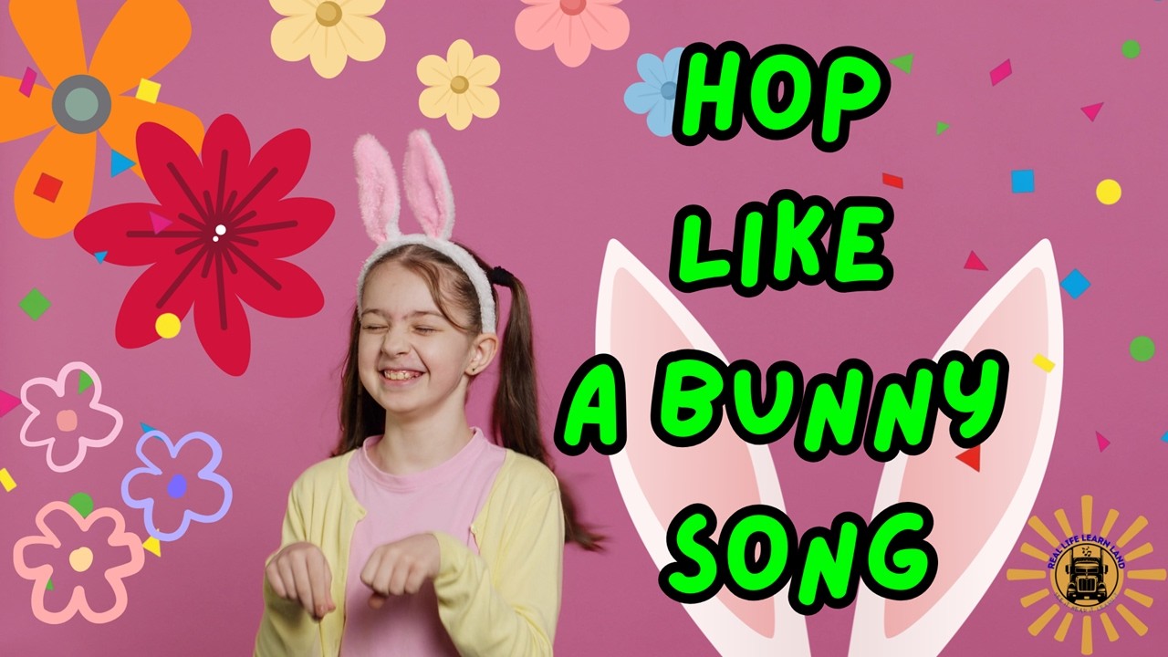Hop Like A Bunny | Animal Song for Toddlers | Kids Action Song - YouTube