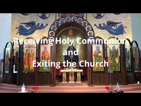 Church Reopen Process - Receiving Holy Communion and Exiting the Church ...