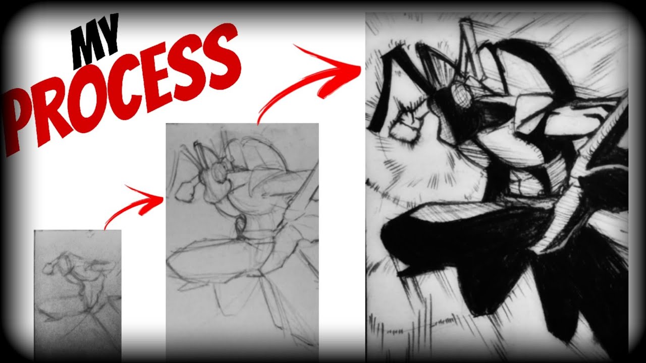 How I Made This One Page Manga - YouTube