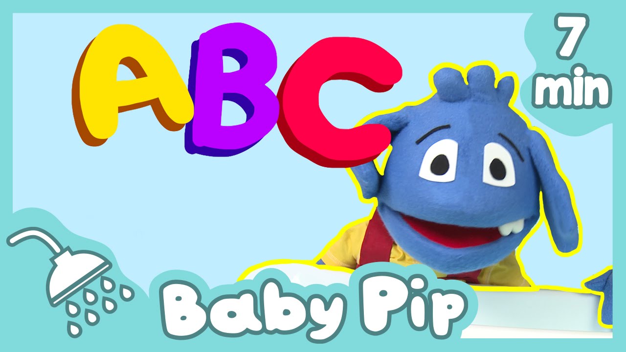 Learn the ABC Alphabet in the Bath | Baby Pip - YouTube