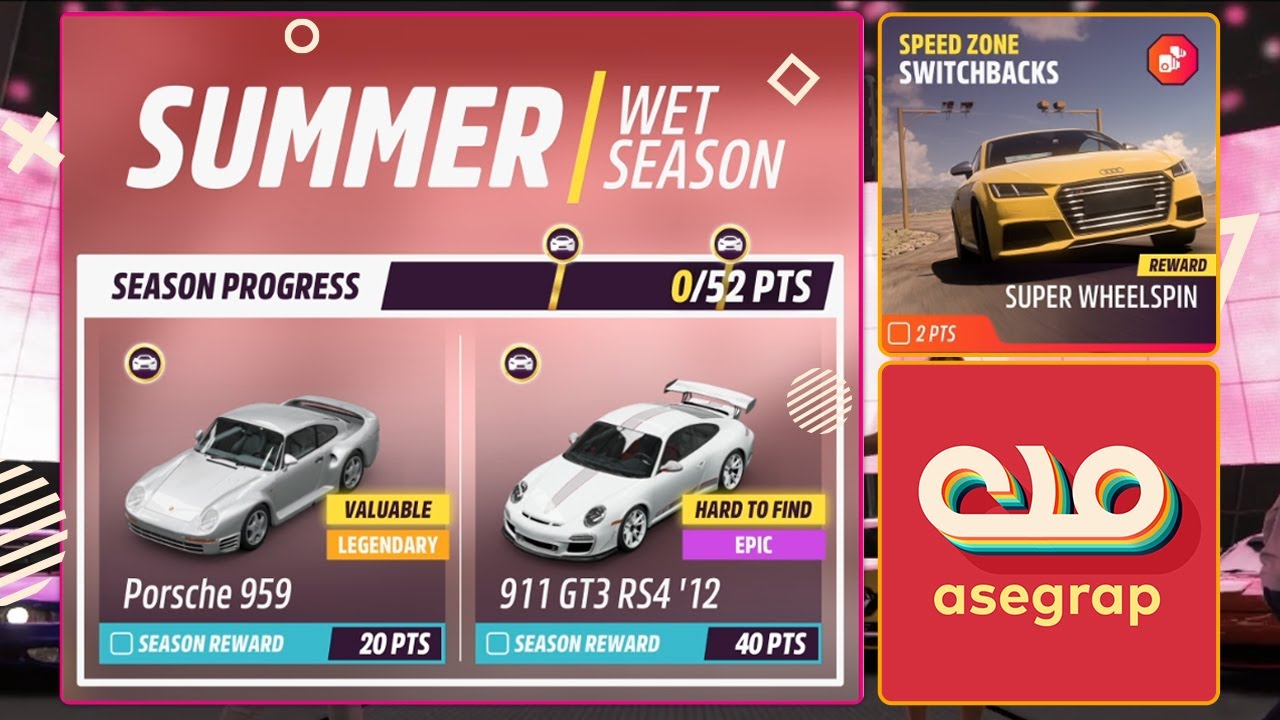 SPEED ZONE - SWITCHBACK | SERIES 8 - SUMMER | FORZA HORIZON 5 | 2022 ...