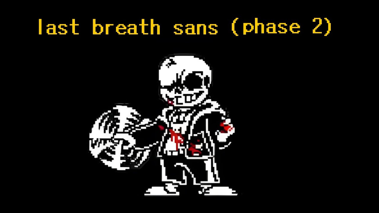 Last Breath Sans phase 2 в рисуем мультфильмы 2 - YouTube