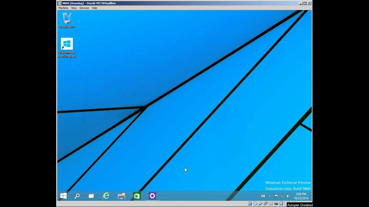 Windows 10 new animations for windows and virttual desktops - YouTube