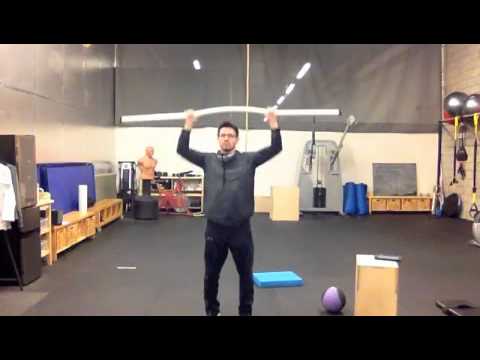 Stick Overhead Press - YouTube