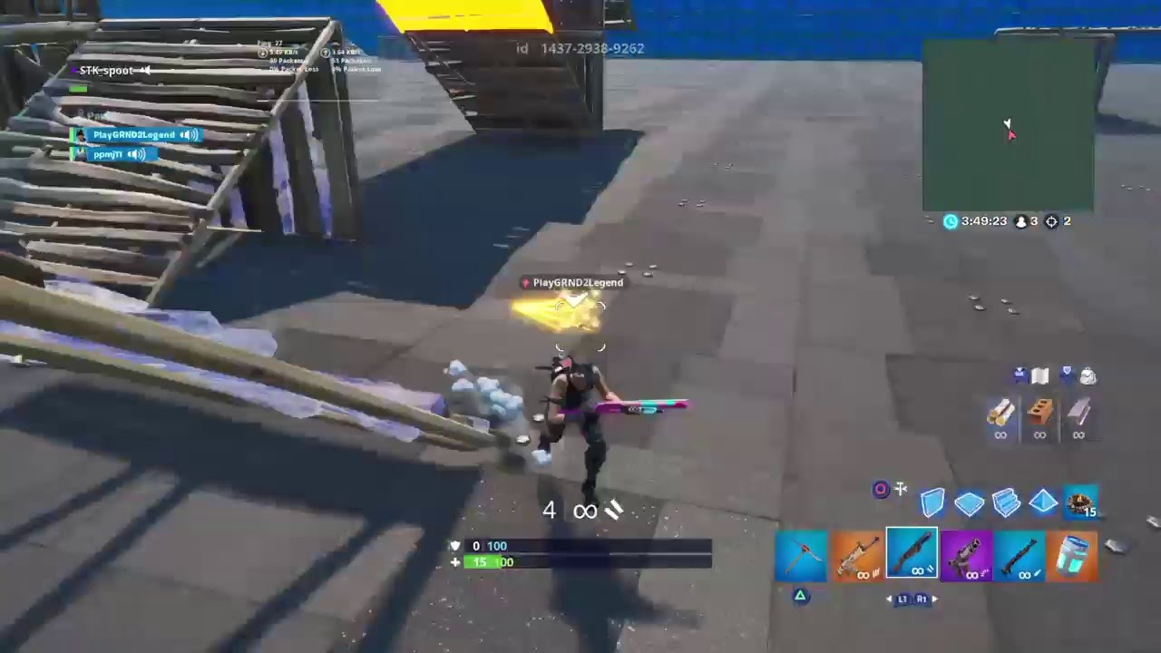 Id fortnite map gameplay - YouTube