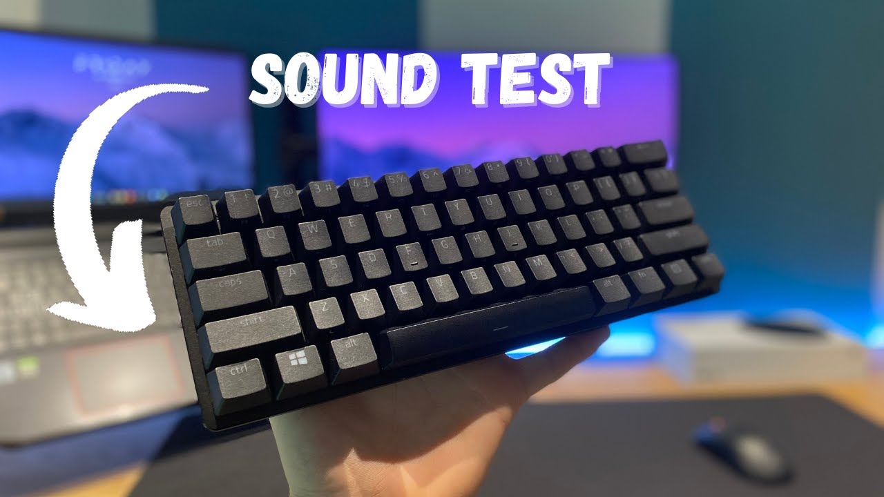 Razer Huntsman Mini SOUND TEST (Purple Switches) - YouTube